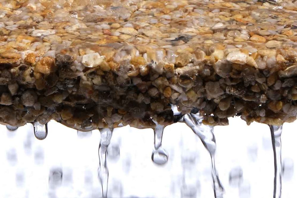 Resin Bound Porous Surfacing